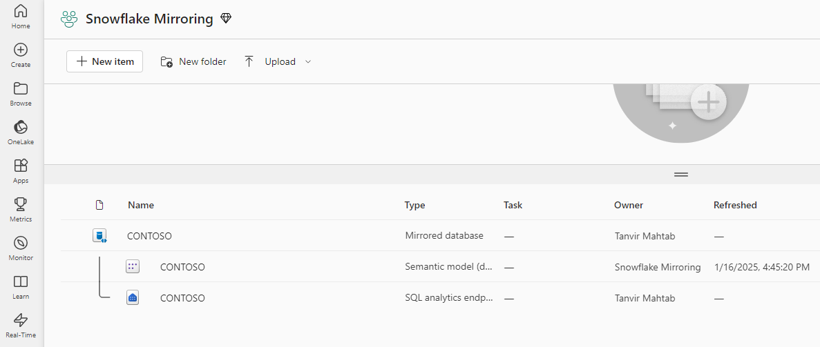 Configuring Microsoft Fabric Mirrored Databases from Snowflake: A Hands ...